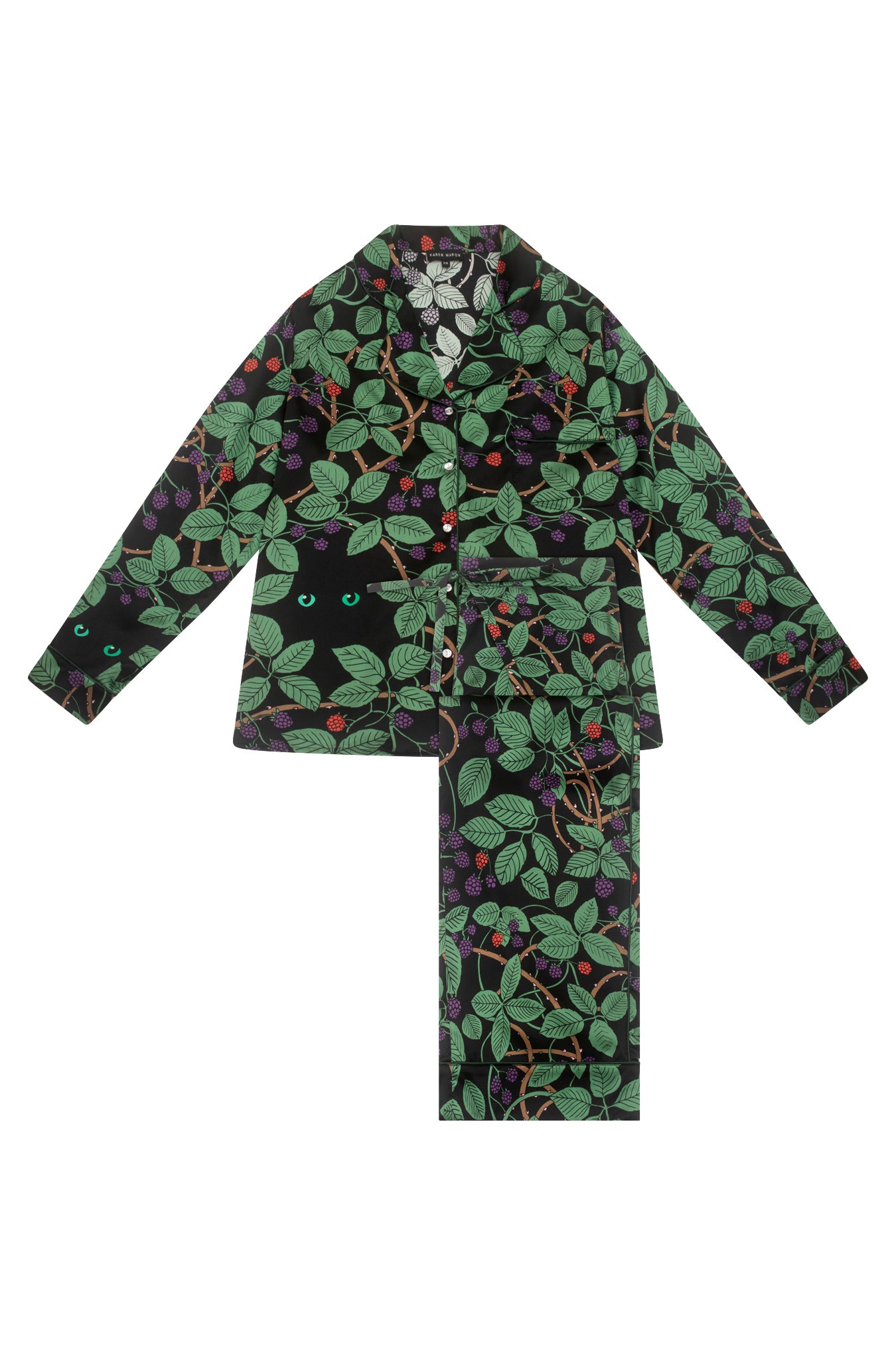Silk Pyjamas - Karen Mabon Ltd